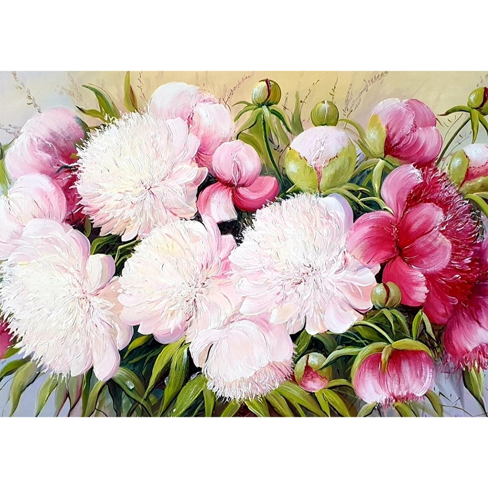 White and Pink Peonies – Post Stone