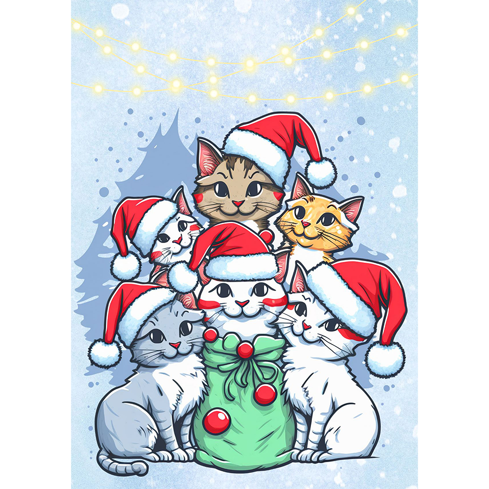 Merry Cats, Merry Hats – Post Stone